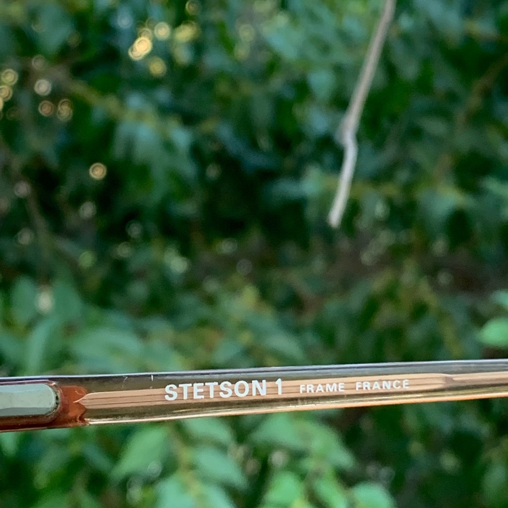 Vintage Stetson Zyloware Prescriptive Frame Glasses - Gem